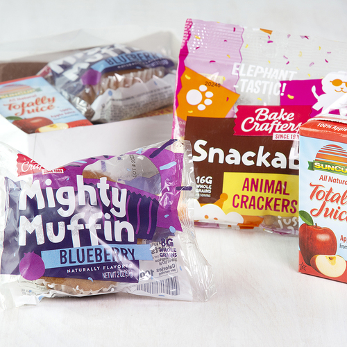 INACTIVE - Meal Kit, Muffin Blueberry, WG, Animal Crackers, Apple Juice ...