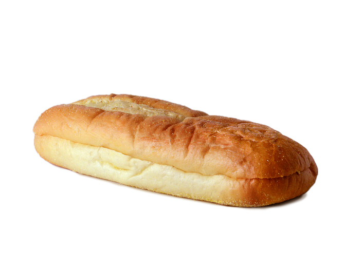 INACTIVE - Hoagie Roll, Thin, Split Top, Hinge Sliced, 8" (#4111)