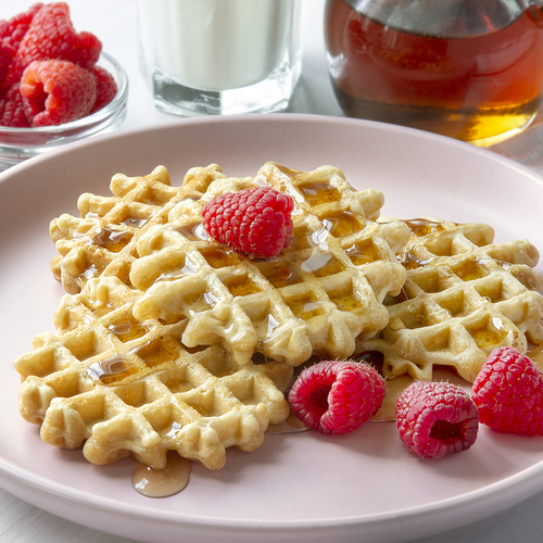 Waffles, WG, Wholesome Choice, Maple Chip Mini, 3", Bulk (#1584)